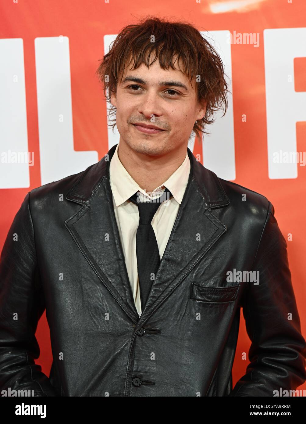 LONDON, UK. 12th Oct, 2024. Frank Dillane attends the "Harvest" Special ...