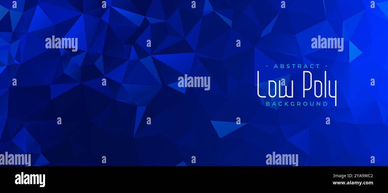 modern low poly structure blue background for trendy backdrop vector ...