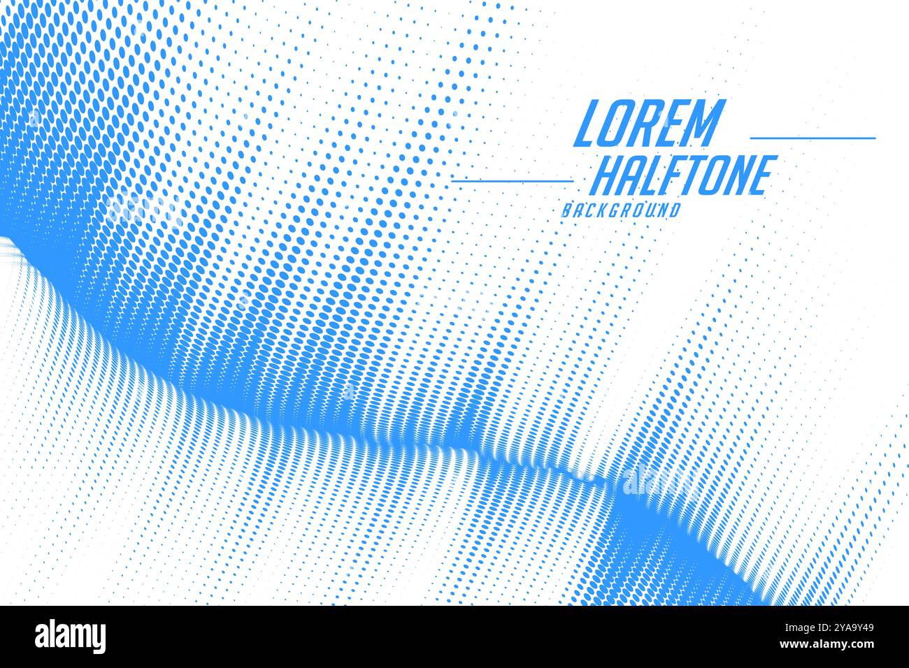 abstract half tone pattern blue background design vector Stock Vector ...