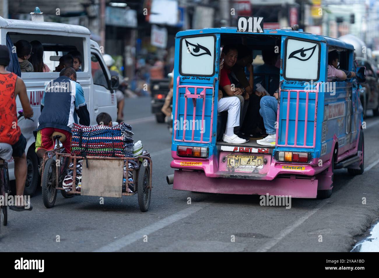 Multicab passenger vehicles are also referred to as Jeppney's in the ...
