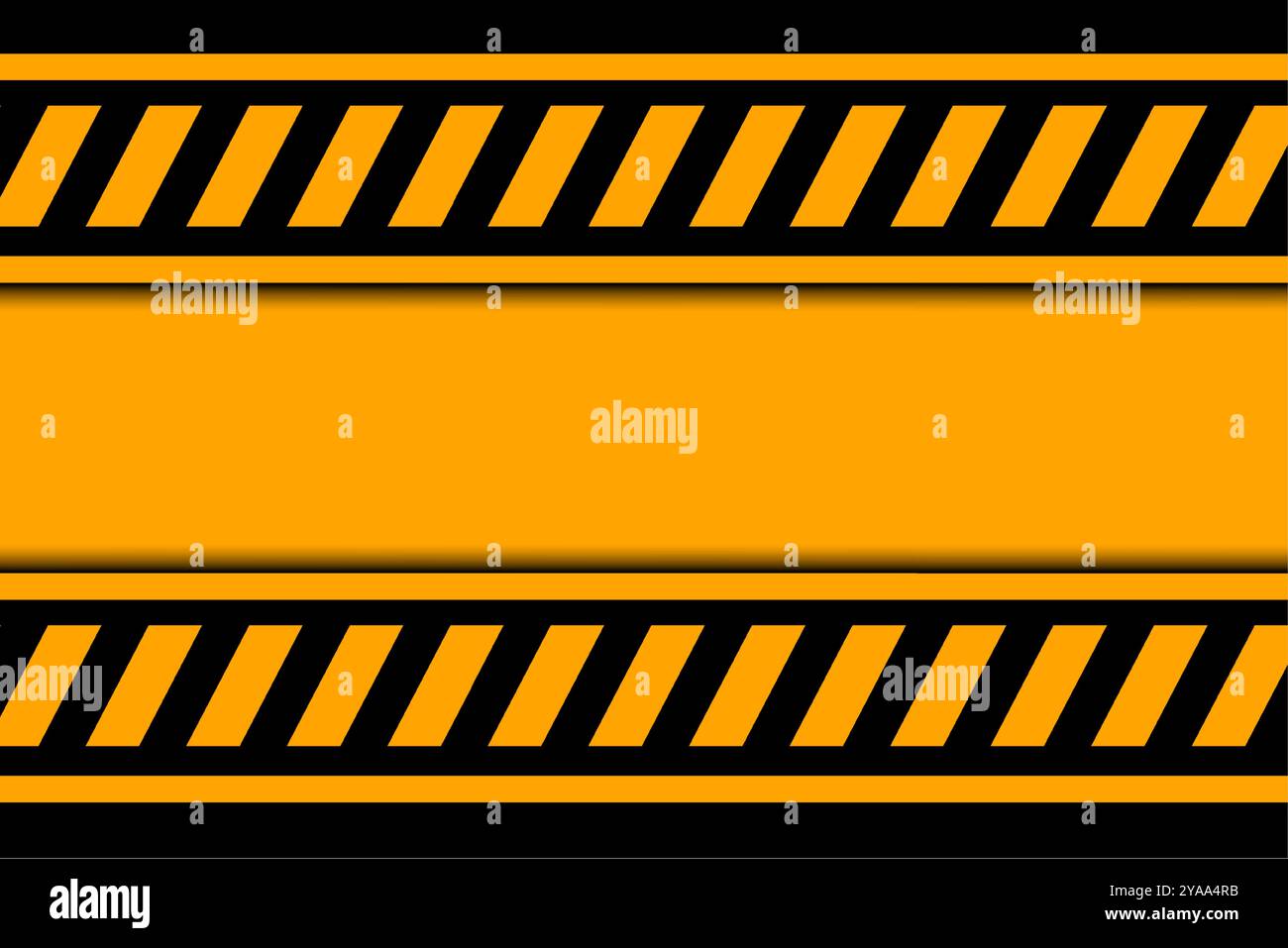 urban warning alert yellow background with black stripe design vector ...