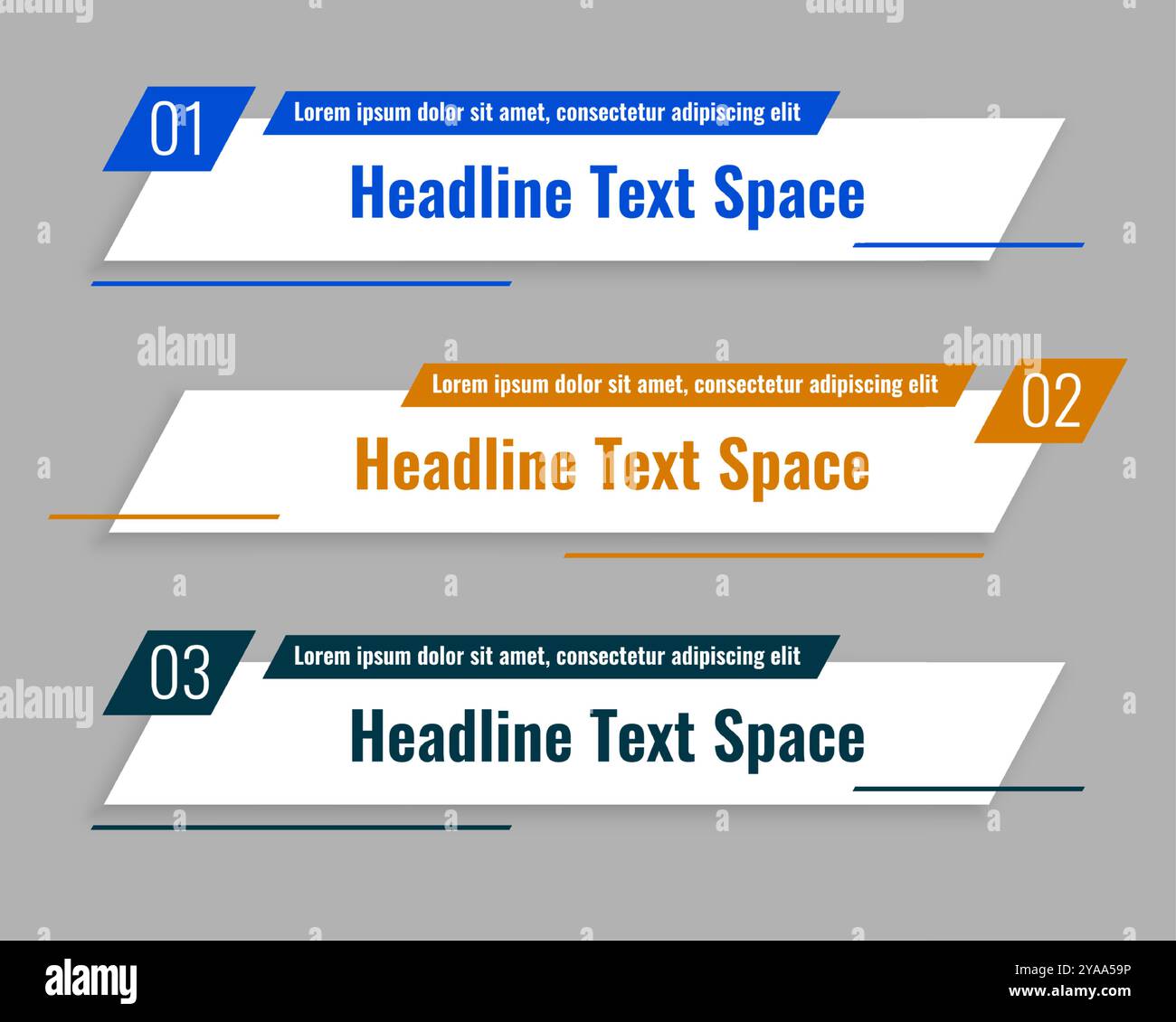 modern infographic lower third broadcast template for presentation ...