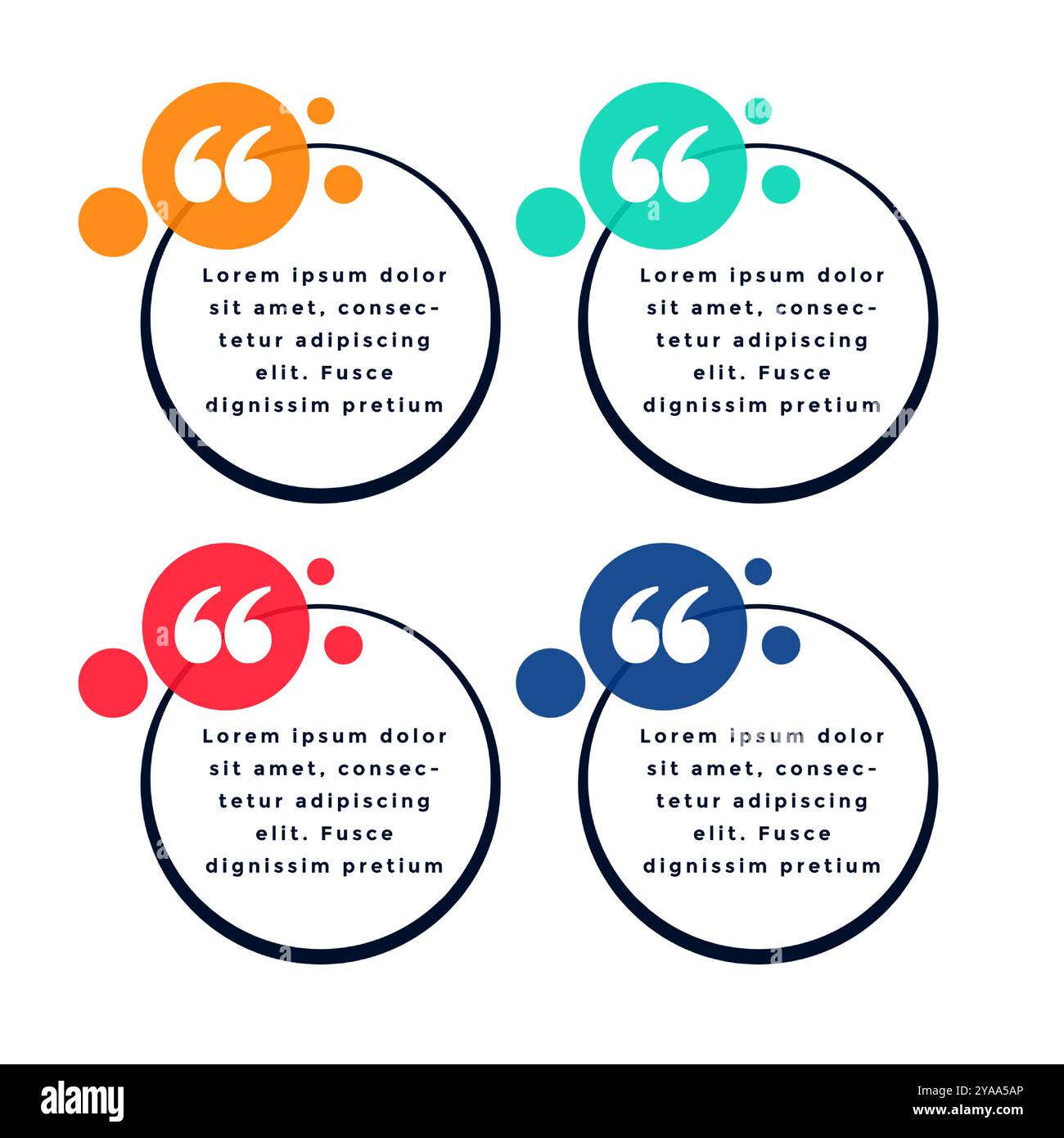 set of inverted comma sign templates for web chat or remark vector ...