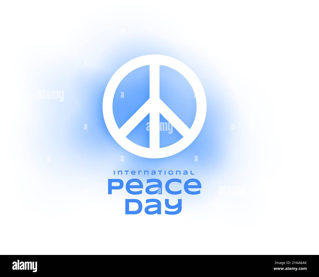international peace day event background a symbol of humanity and faith ...