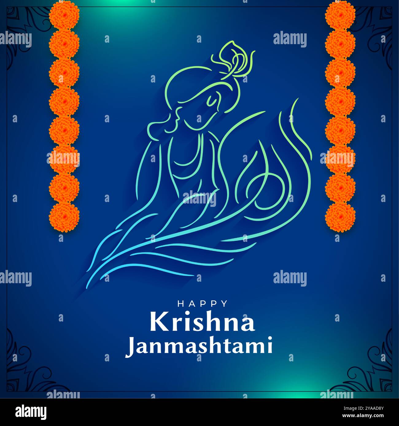 Janmashtami in vrindavan Stock Vector Images - Alamy