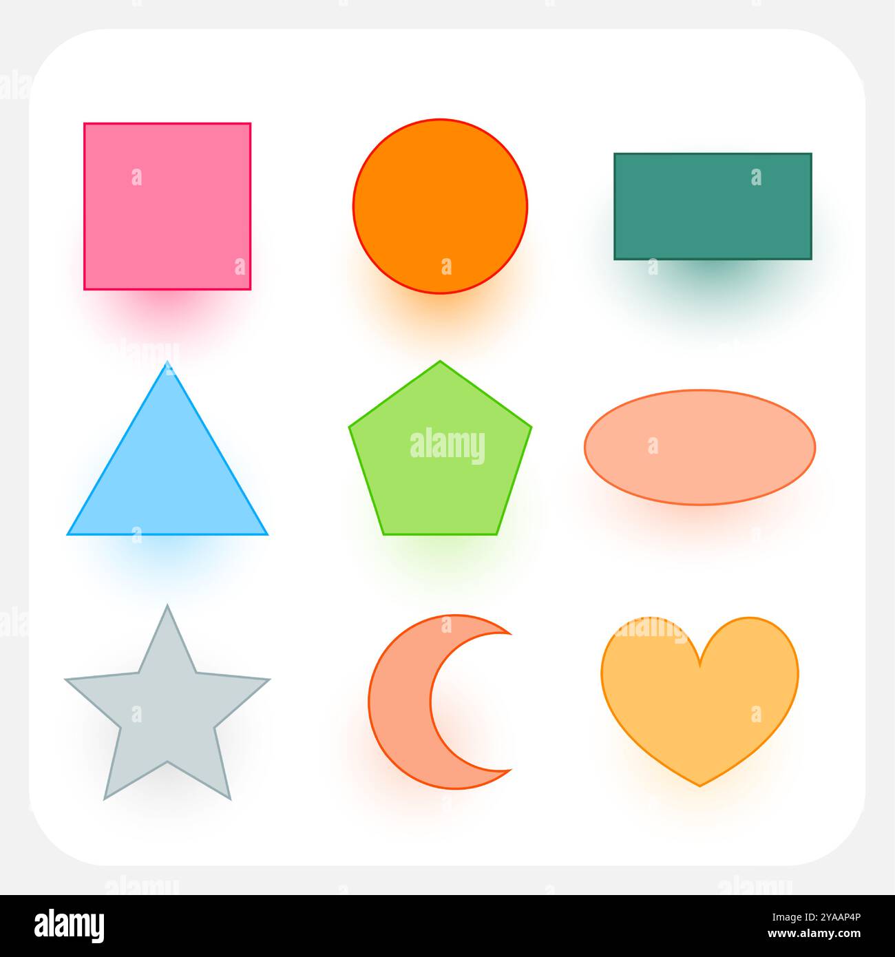 Pre shapes Stock Vector Images - Alamy