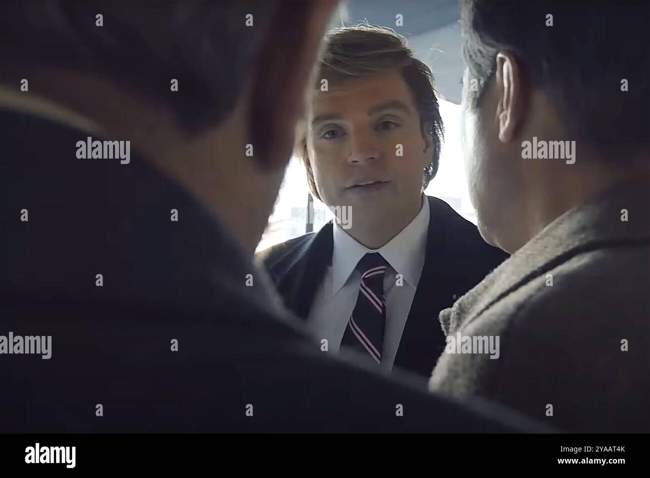 THE APPRENTICE - FILM STILLS. 2024 . Sebastian Stan as Donald Trump in ...