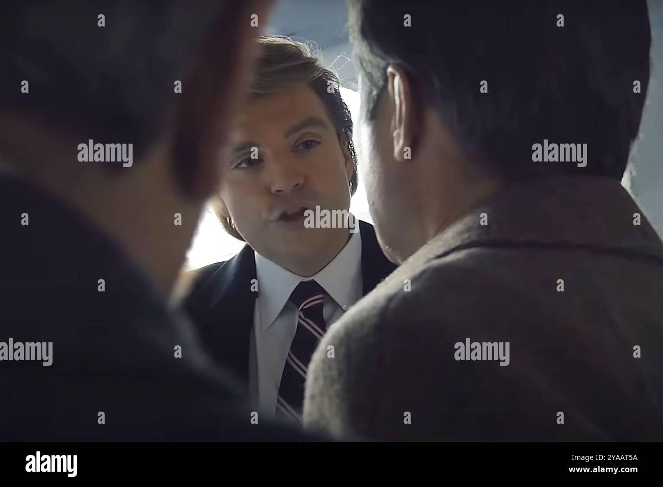 THE APPRENTICE - FILM STILLS. 2024 . Sebastian Stan as Donald Trump in ...