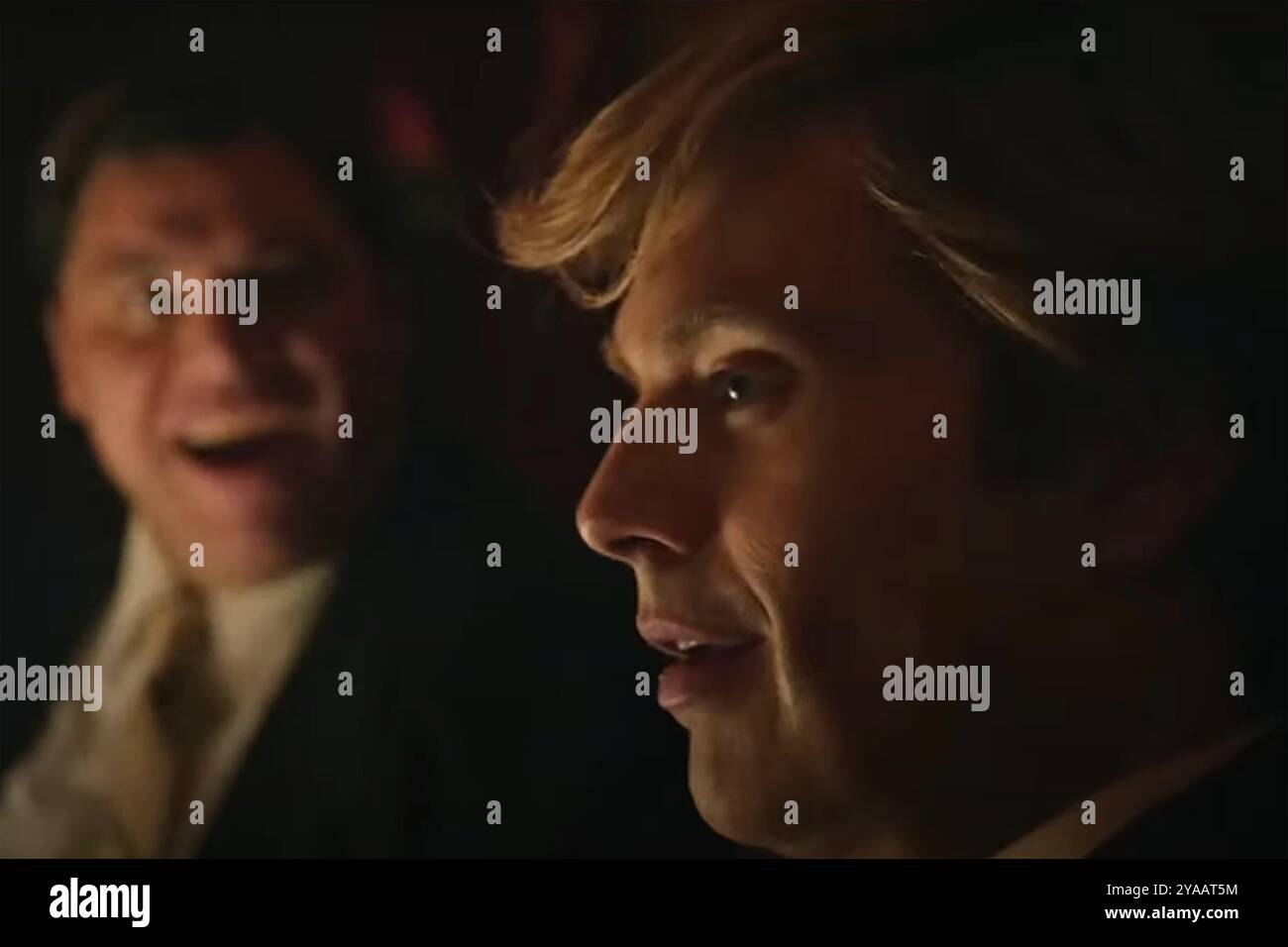 THE APPRENTICE - FILM STILLS. 2024 . Sebastian Stan as Donald Trump in ...