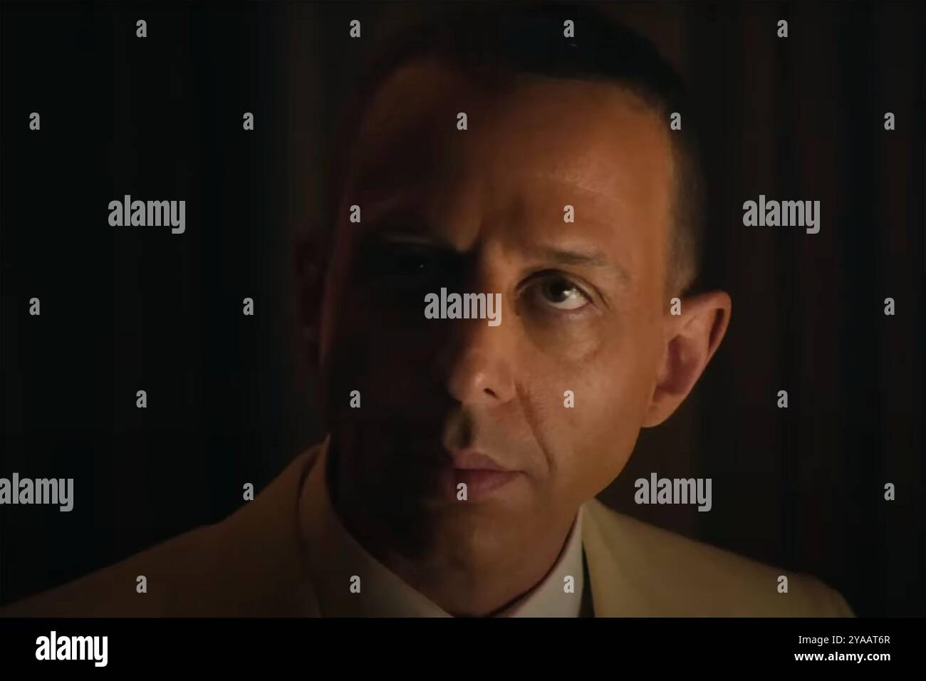 THE APPRENTICE - FILM STILLS. 2024 . Jeremy Strong as Roy Cohn in The ...