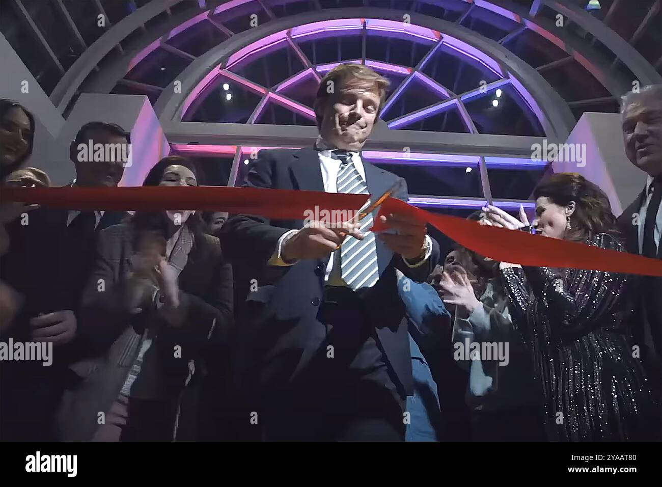 THE APPRENTICE - FILM STILLS. 2024 . Sebastian Stan as Donald Trump in ...