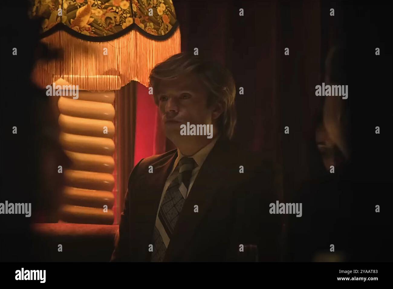 THE APPRENTICE - FILM STILLS. 2024 . Sebastian Stan as Donald Trump in ...