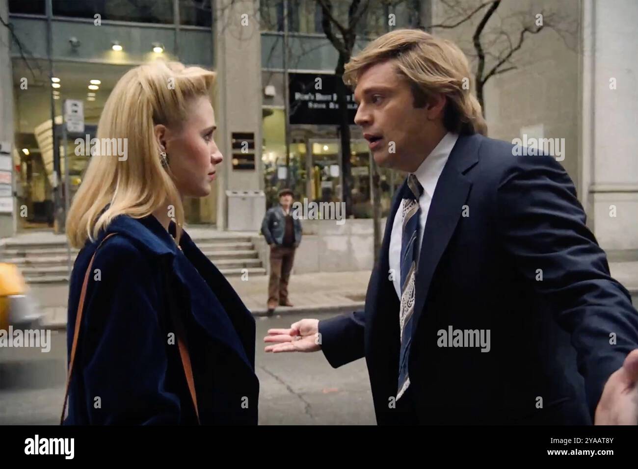 THE APPRENTICE - FILM STILLS. 2024 . Sebastian Stan as Donald Trump and ...