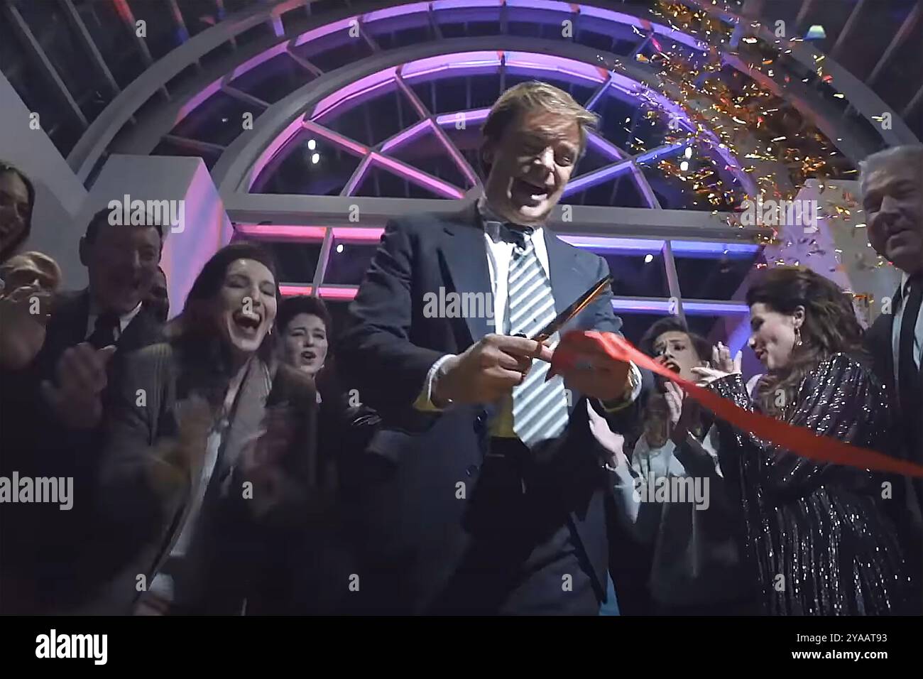 THE APPRENTICE - FILM STILLS. 2024 . Sebastian Stan as Donald Trump in ...