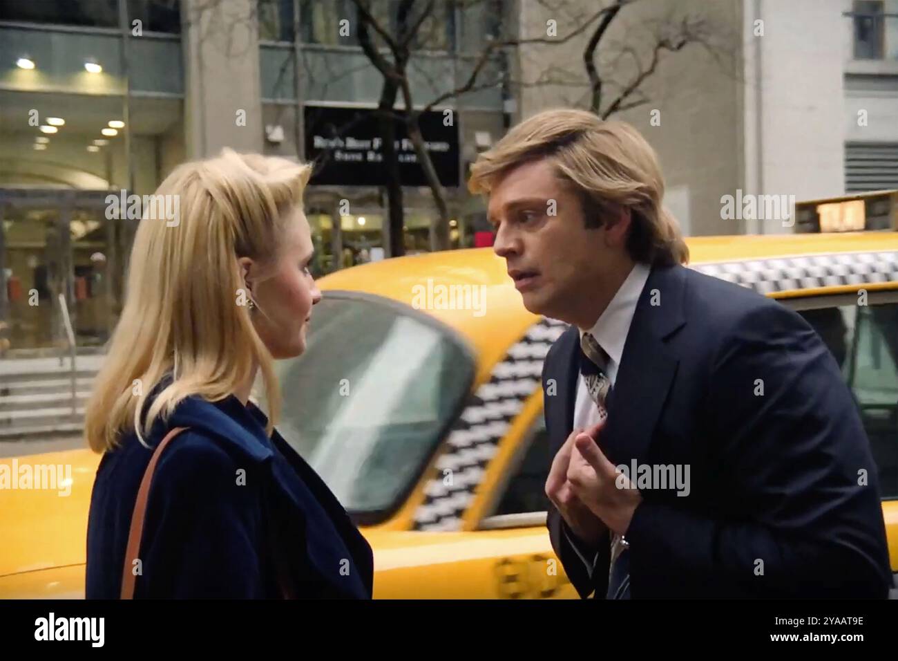 THE APPRENTICE - FILM STILLS. 2024 . Sebastian Stan as Donald Trump and ...