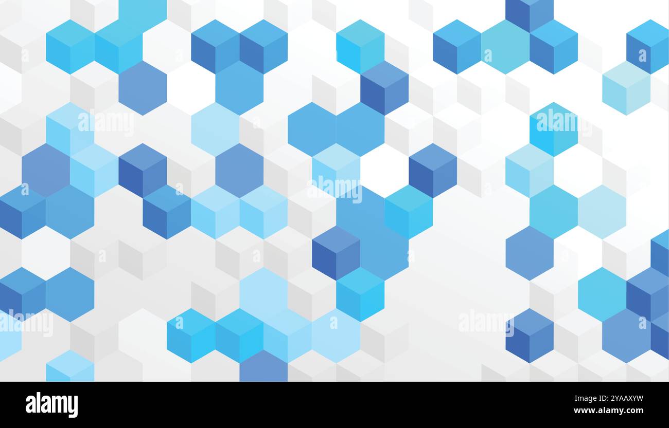 Abstract 3d Cubic Prospective Pattern Background Vector Stock Vector Image And Art Alamy