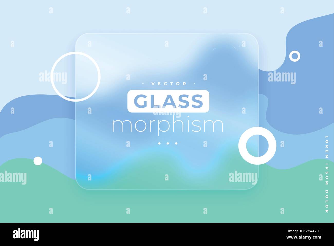 Modern glassmorphism style ui hi-res stock photography and images - Alamy