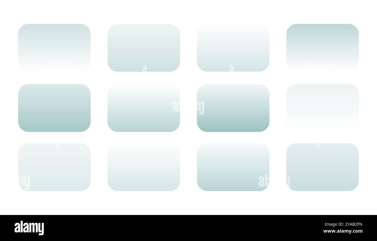 set of abstract gradient shades kit for modern design vector Stock ...