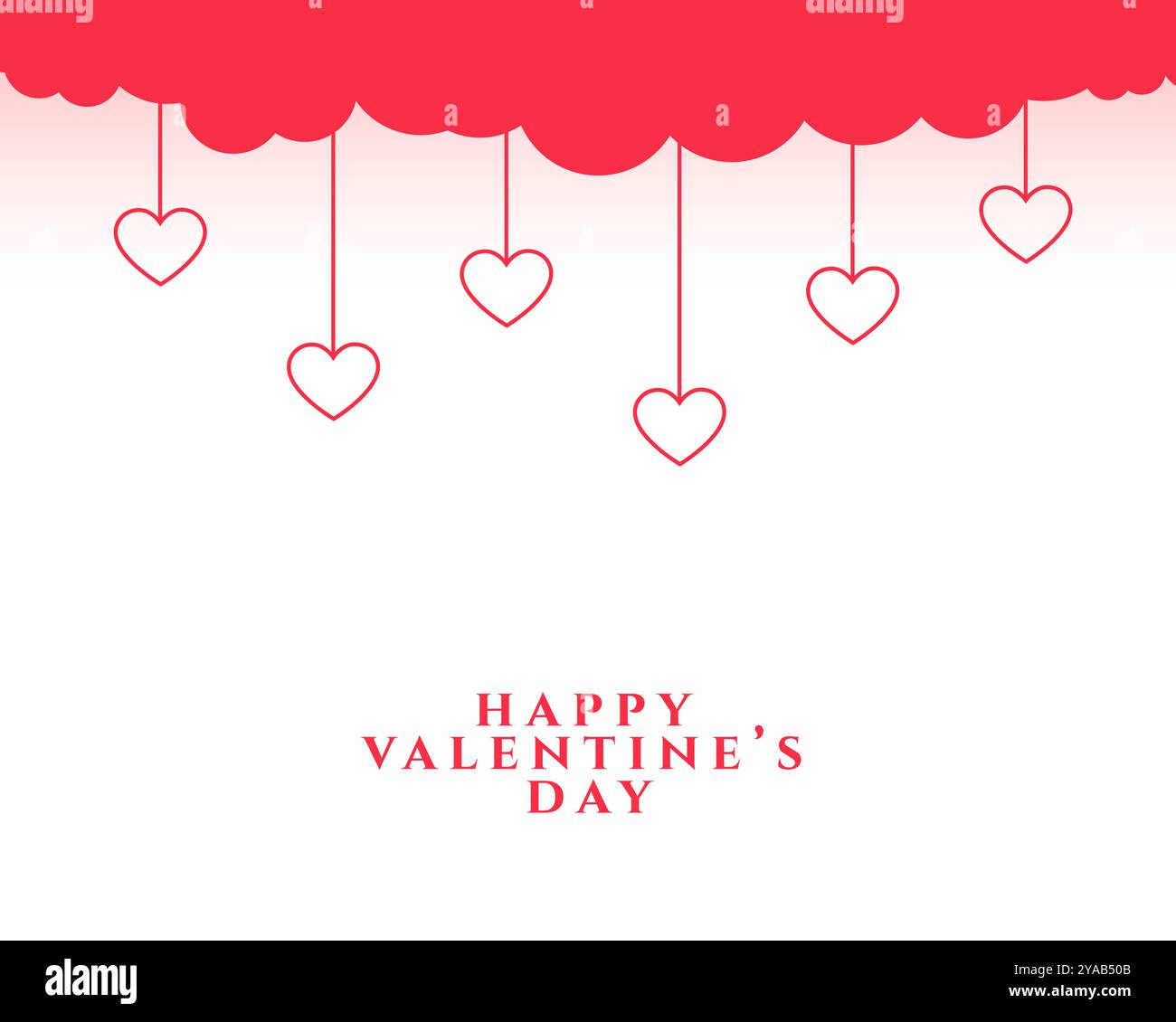nice valentines day concept background for social media post vector ...