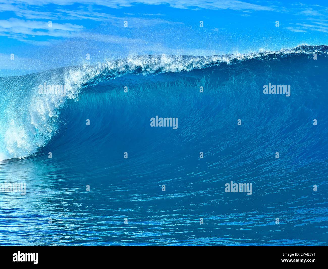 The famous Teahupo'o wave where the 2024 Olympics surfing event was ...