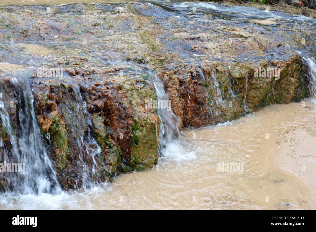 gorgeous view of the water flow in the river Stock Photo - Alamy