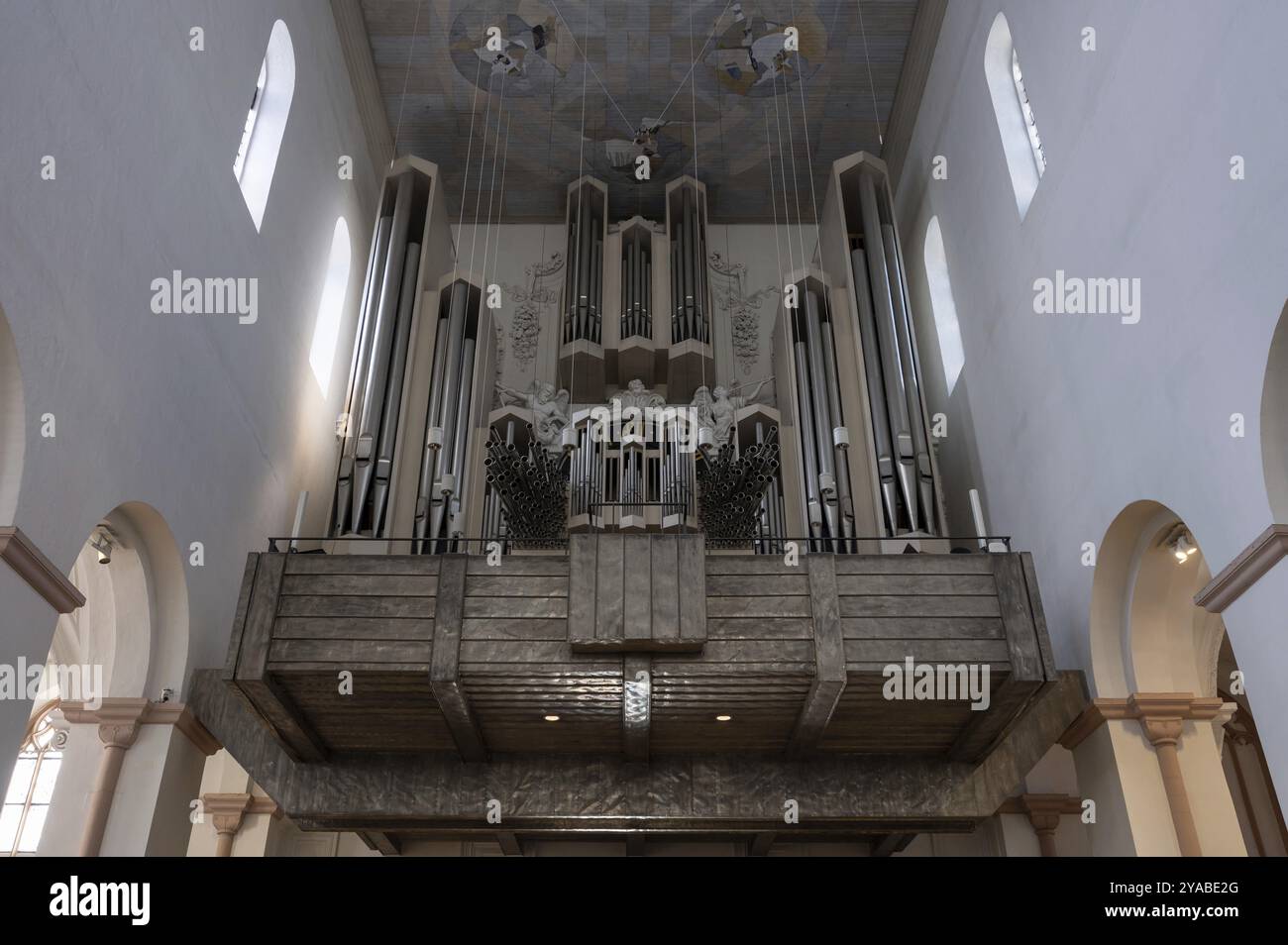 Organ loft in the cathedral hi-res stock photography and images - Alamy