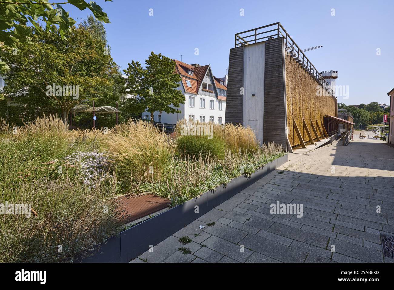Graduation house with flower bed on Salinenstrasse in Bad Salzuflen ...