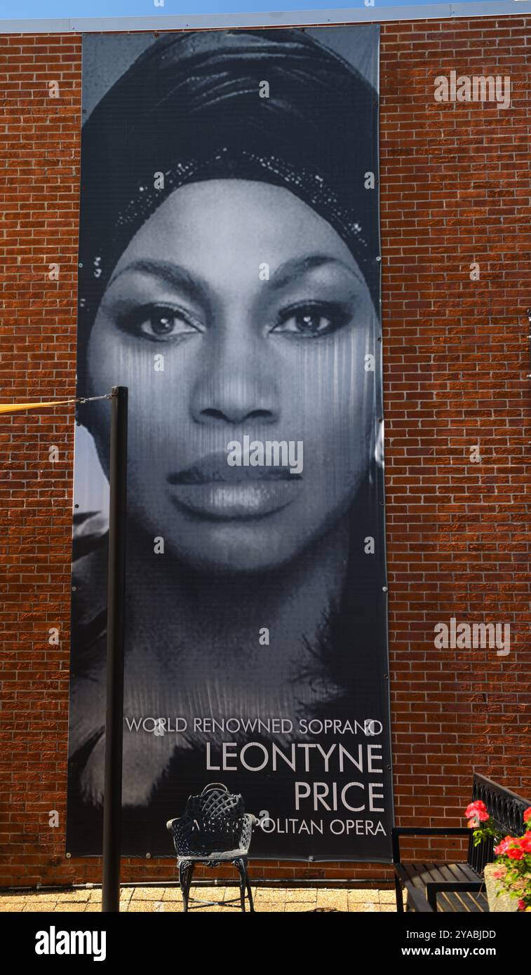 Laurel, Mississippi, home of Leontyne Price and Tom Lester Stock Photo ...