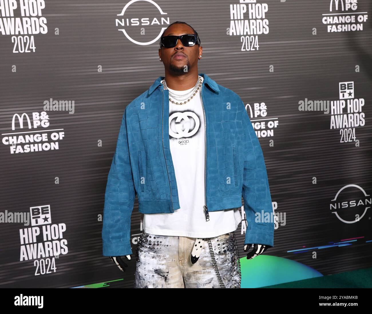 Las Vegas, USA. 08th Oct, 2024. Hit-Boy arriving at the BET Hip Hop ...