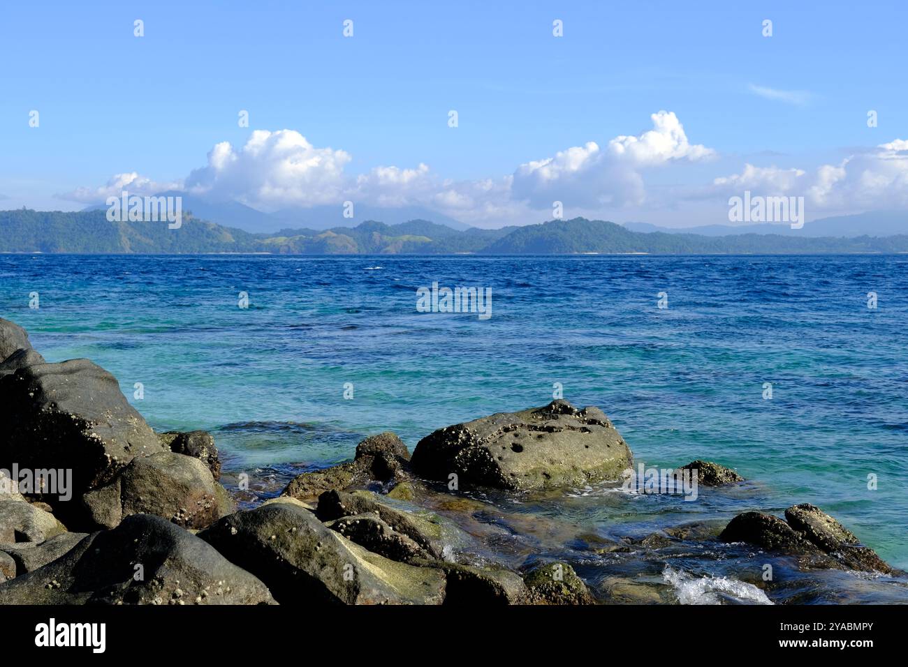 Indonesia Bangka - Sea view from Bangka Island Stock Photo - Alamy
