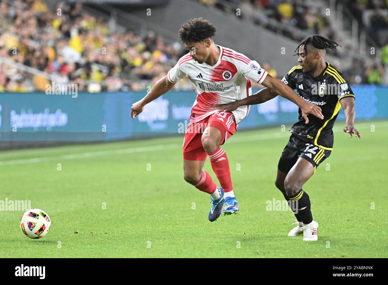 October 12, 2024: New England Revolution midfielder Brandon Bye (15 ...