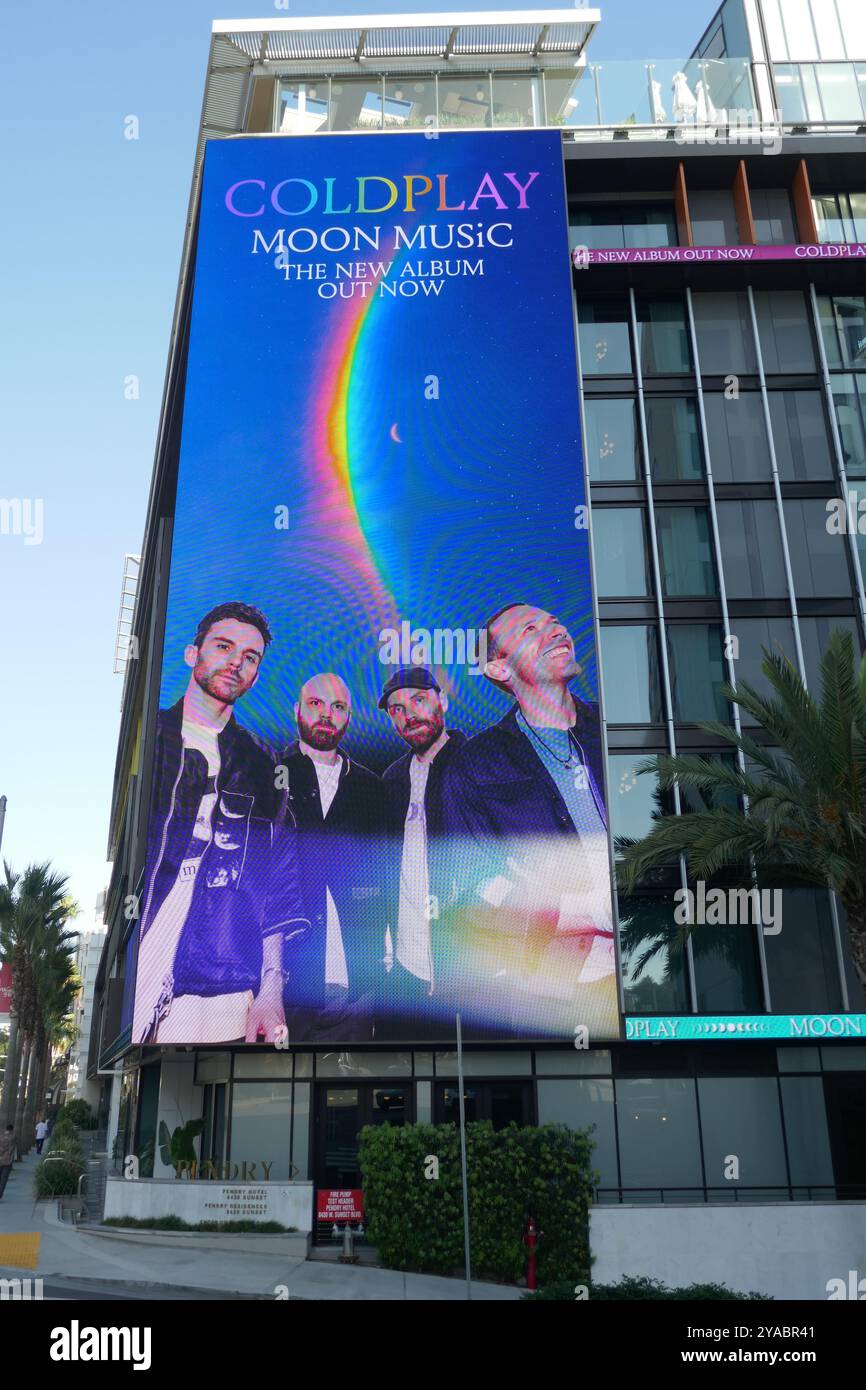 Los Angeles, California, USA 12th October 2024 Coldplay Moon Music ...