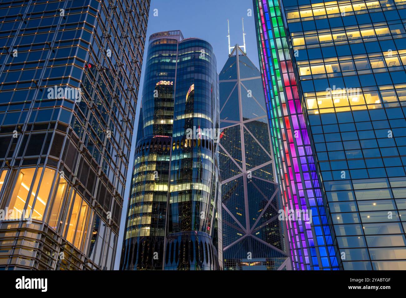 Central financial district, Hong Kong, China Stock Photo - Alamy