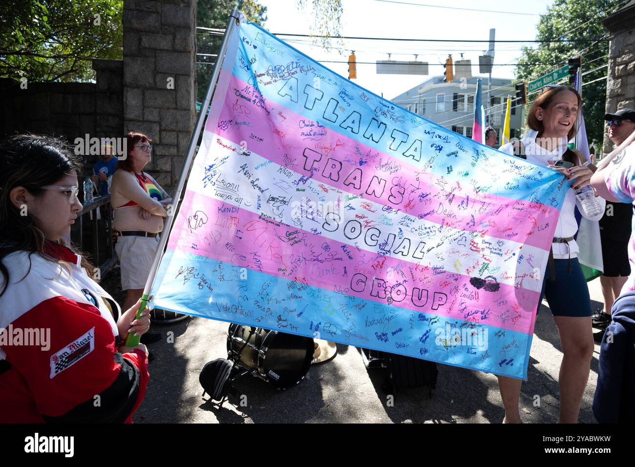 Atlanta, Georgia, USA. 12th Oct, 2024. Transgender and gender ...