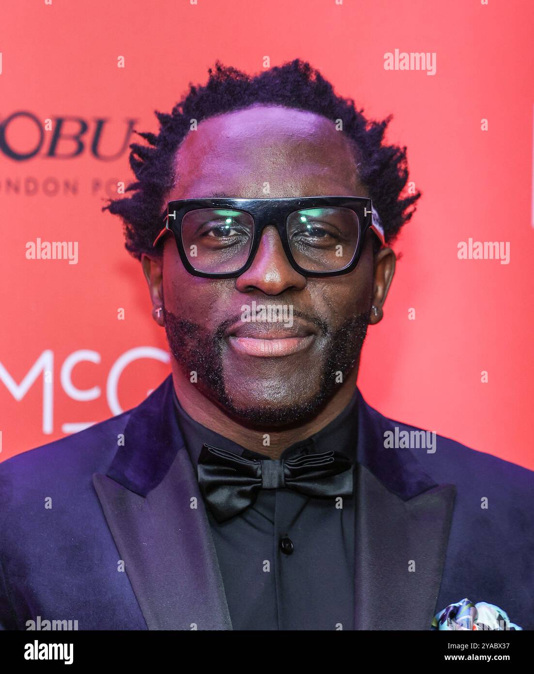 London, UK. 11th Oct, 2024. Tre Lowe seen attending The Orange Ball in ...