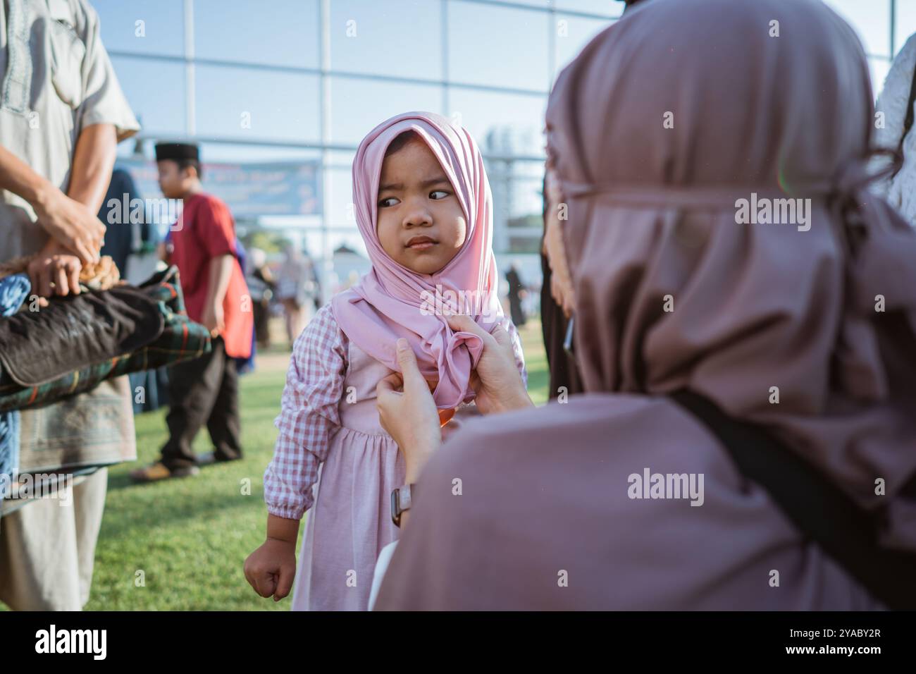 In traditional attire interacts hi-res stock photography and images - Alamy