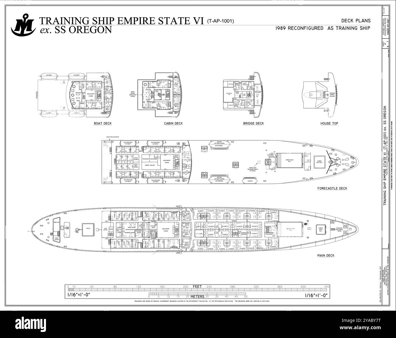TS Empire State VI, State University of New York Maritime College ...
