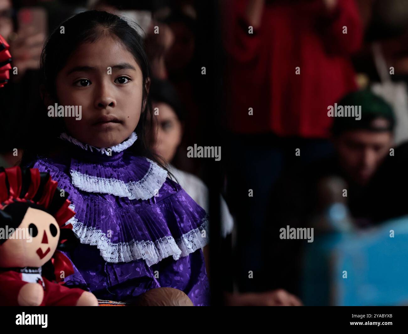 Mexico City, Mexico. 12th Oct, 2024. The Otomi community that lives in ...