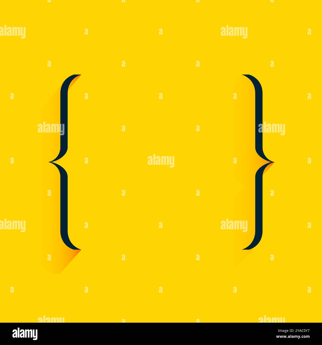 blank citation bracket frame background for feedback or testimonial ...