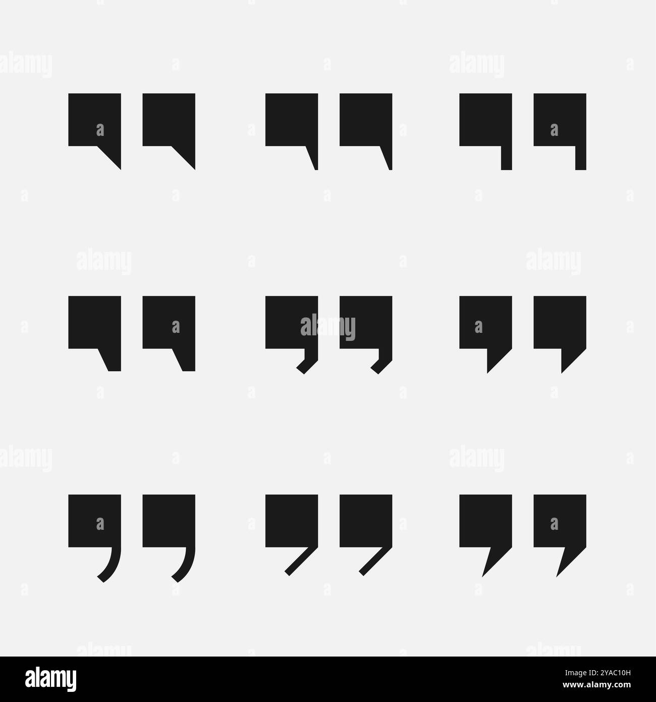 collection of double inverted comma background for web comment or talk ...