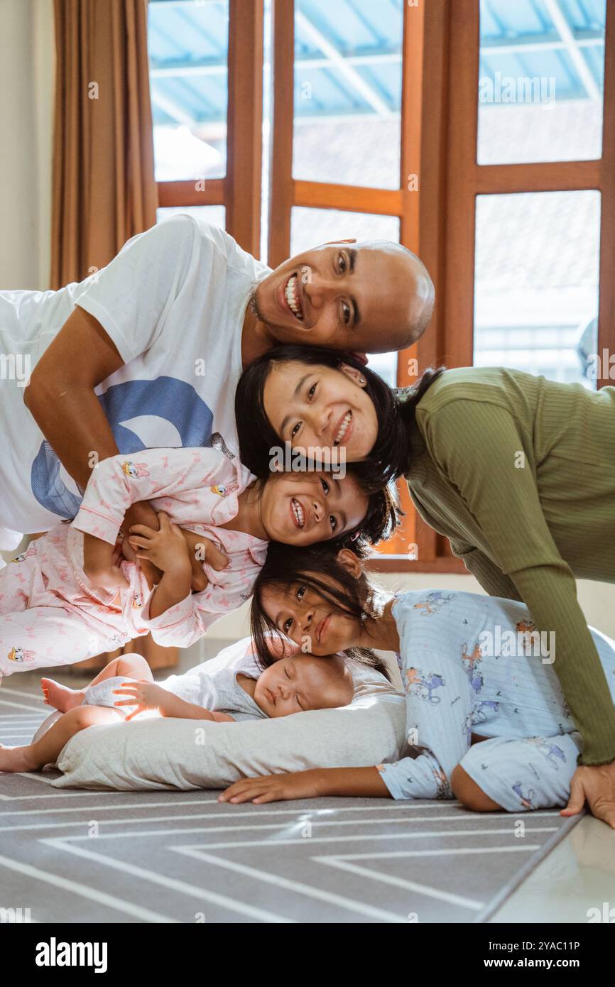Joyful Family Moment Celebrating Embracing Togetherness and ...