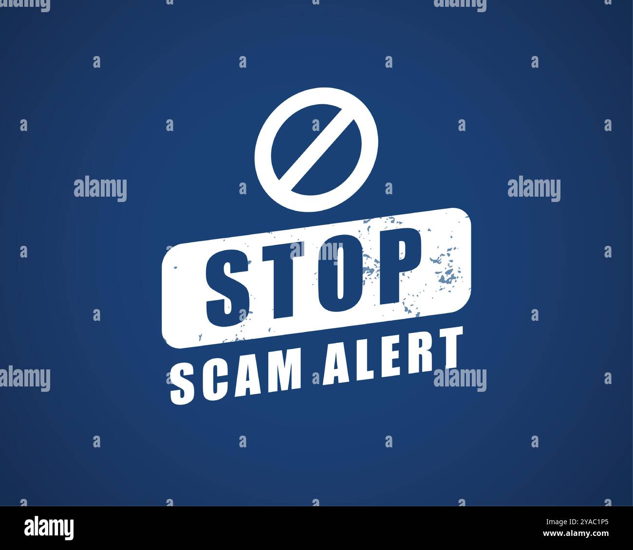 scam alert symbol background for your finance security vector Stock ...