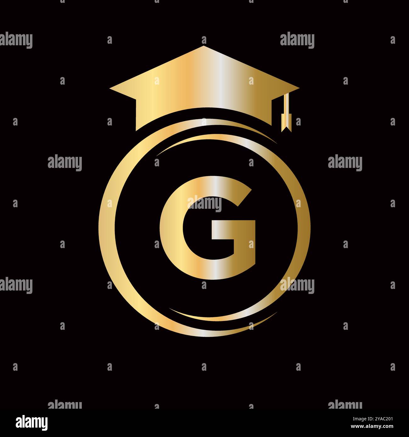 Letter G Education Logo Template. Education Logotype Concept With ...