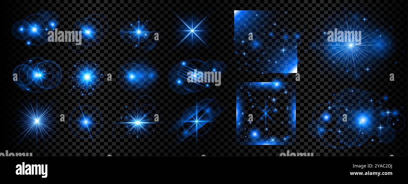 Neon laser beam collection Stock Vector Images - Alamy