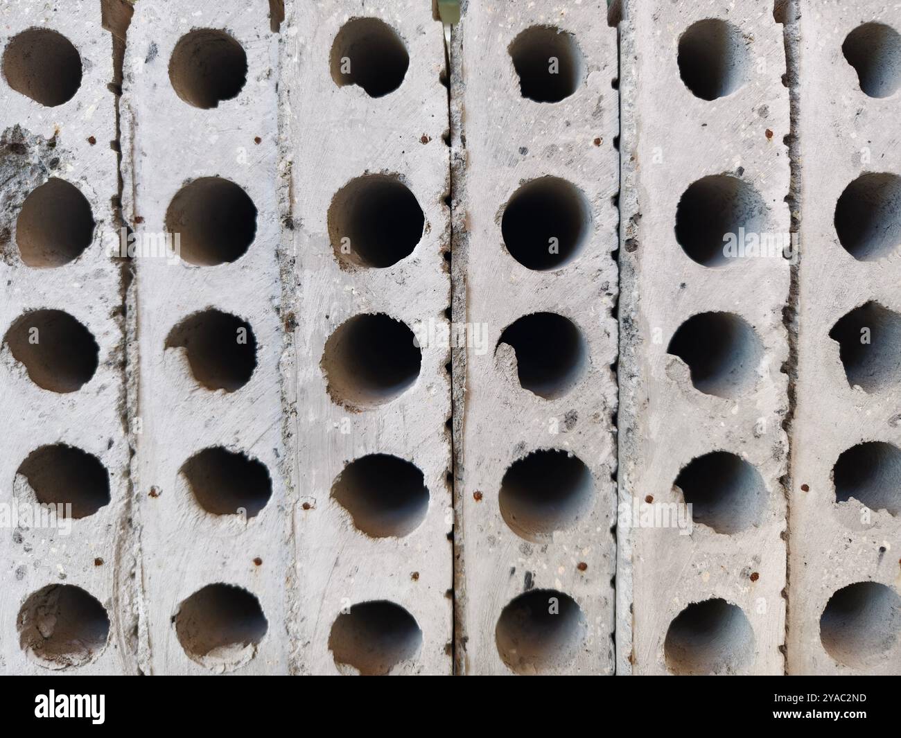 A large stack of concrete slabs on a construction site Stock Photo - Alamy