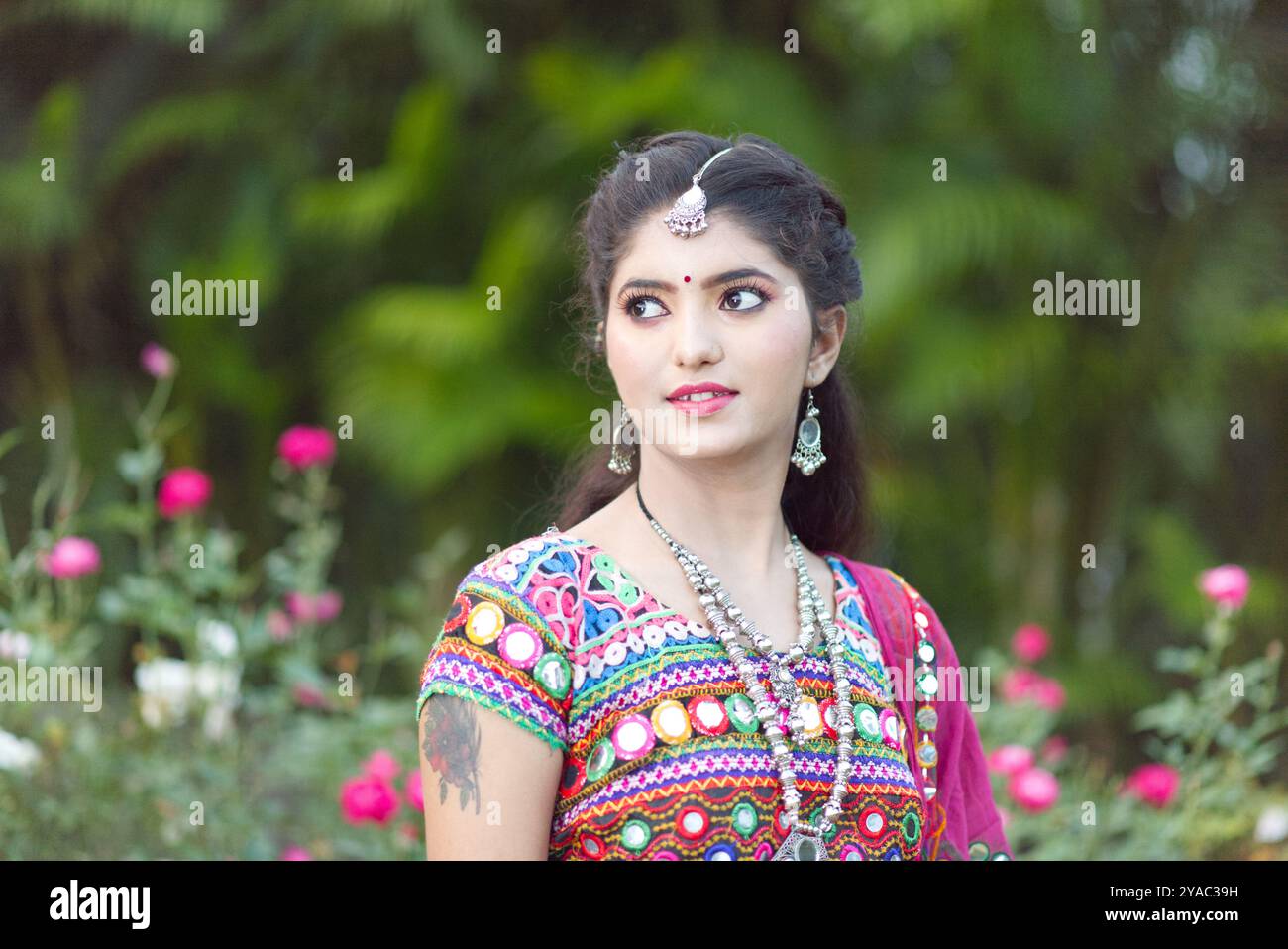 Ghagra choli hi-res stock photography and images - Alamy
