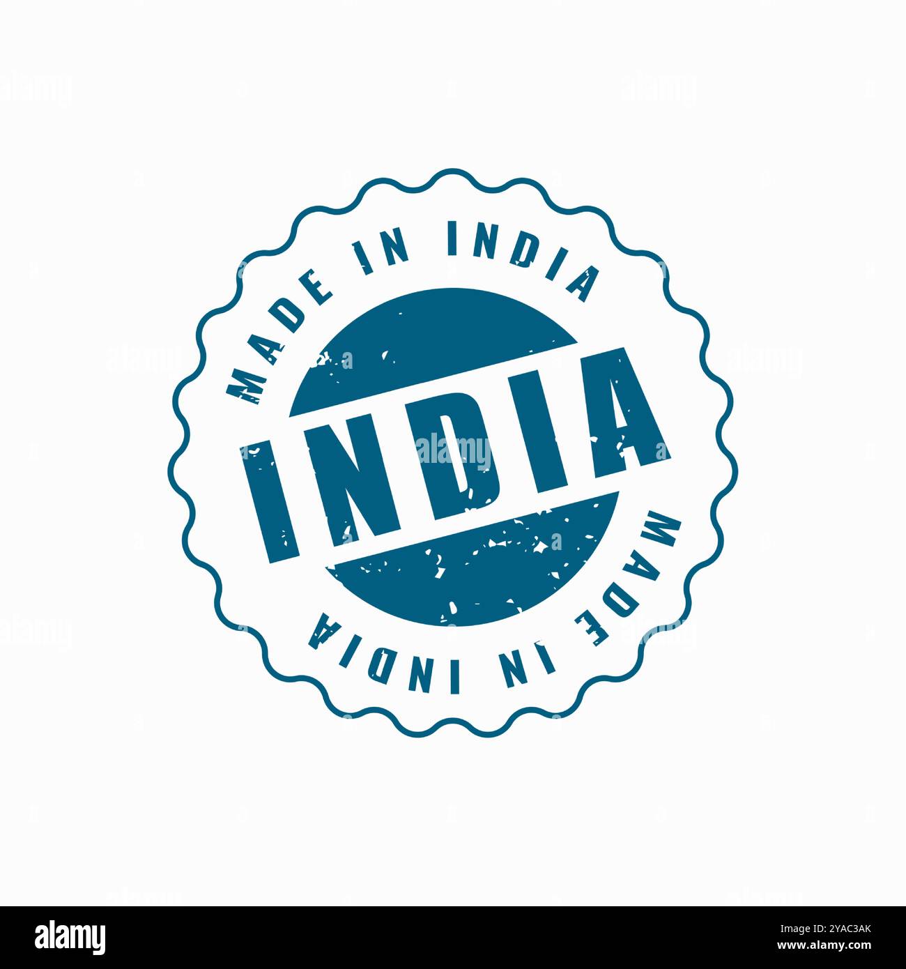 made in india circular stamp background for inspiring manufacturing and ...