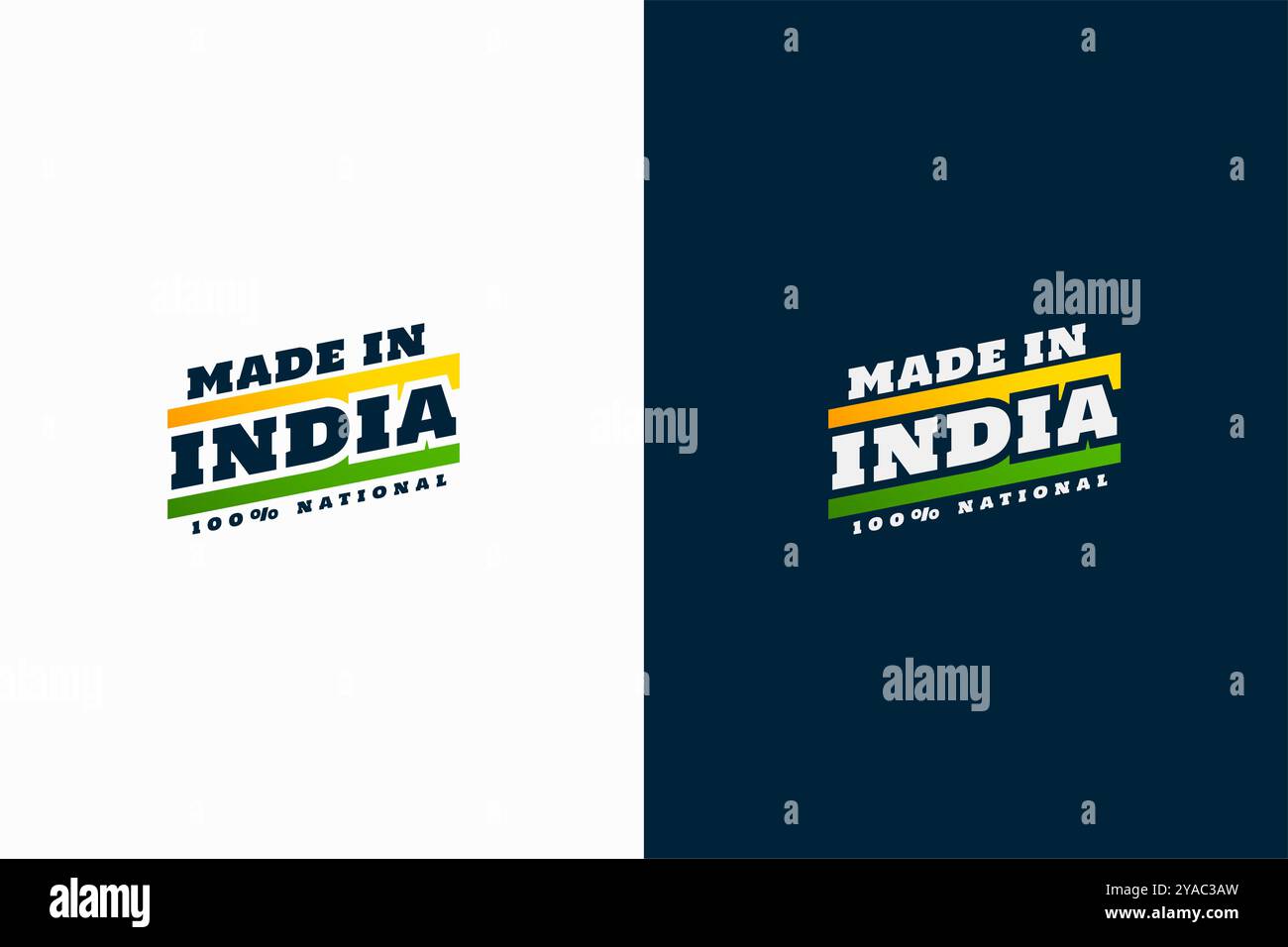 made in india label background for representation of nation product ...