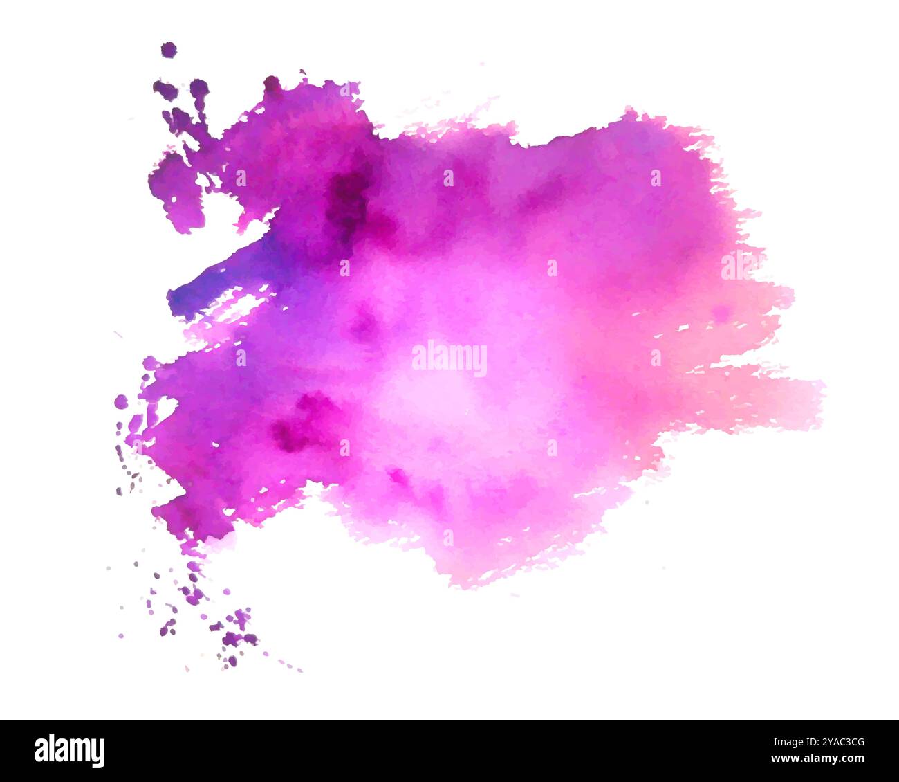 abstract pink watercolor ink splatter texture background vector Stock ...