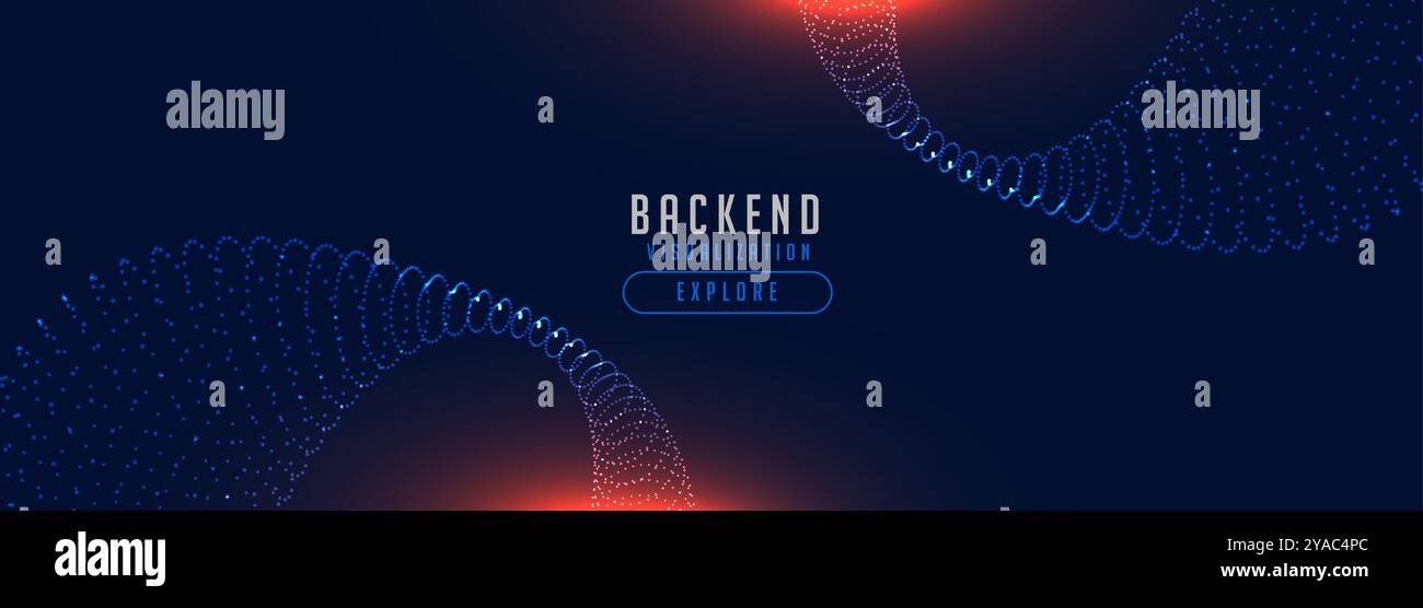 abstract and shiny digital data visualization background for research ...